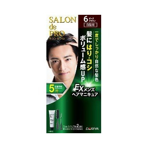 【２４個セット】【１ケース分】 サロンドプロ EX メンズヘアマニキュア 6 ダークブラウン 1セット×２４個セット　１ケース分 【dcs】【mor】【ご注文後発送までに2週間前後頂戴する場合がございます】
