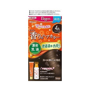 【２７個セット】【１ケース分】 ビゲン 香りのヘアカラー 乳液 4A 40g+60mL×２７個セット　１ケース分 【dcs】