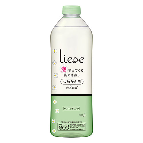 【２４個セット】【１ケース分】 リーゼ 泡で出てくる寝ぐせ直し　詰替え 340ml ×２４個セット　１ケース分 【dcs】