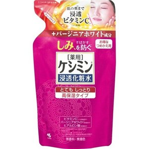 【２８個セット】【１ケース分】 ケシミン 浸透化粧水 とてもしっとり 詰替用 140mL×２８個セット　１ケース分 【dcs】