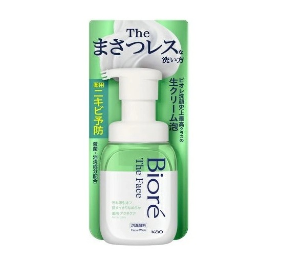 【２４個セット】【１ケース分】 花王 ビオレ ザフェイス 泡洗顔料 薬用アクネケア 本体(200ml) ×２４個セット　１ケース分 【dcs】