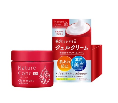 【３６個セット】【１ケース分】 ナリス化粧品 ネイチャーコンク 薬用クリアモイスト ジェルクリーム 100g×３６個セット　１ケース分 【dcs】