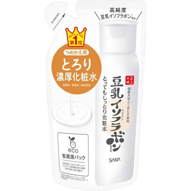 【２０個セット】 常盤薬品 サナ なめらか本舗 とってもしっとり化粧水 NC つめかえ用(180ml)×２０個セット