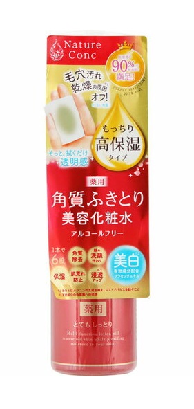 【３６個セット】【１ケース分】 ネイチャーコンク 薬用クリアローション とてもしっとり 200mL×３６個セット　１ケース分 【dcs】