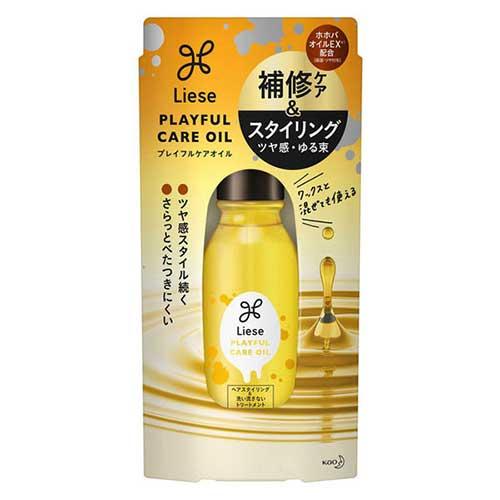 【２４個セット】【１ケース分】 花王　リーゼ　プレイフルケアオイル 80ml ×２４個セット　１ケース分 【dcs】