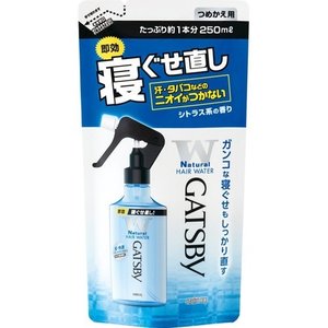 【２０個セット】 ギャツビー 寝ぐせ直しウォーター つめかえ用 250mL×２０個セット