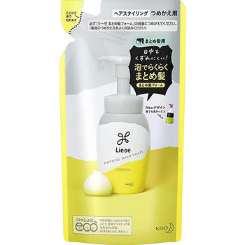 【２４個セット】【１ケース分】 リーゼ まとめ髪フォーム つめかえ用 180ml ×２４個セット　１ケース分 【dcs】【t-5】