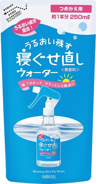 【２０個セット】 マンダム 寝ぐせ直しウォーター つめかえ用 250ml×２０個セット