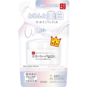 【２０個セット】 サナ なめらか本舗 とろんと濃ジェル 薬用美白 N つめかえ用 100g×２０個セット