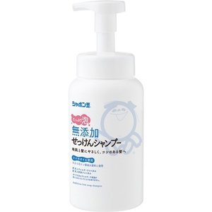 【１０個セット】シャボン玉 無添加せっけんシャンプー 泡タイプ 520ml×１０個セット