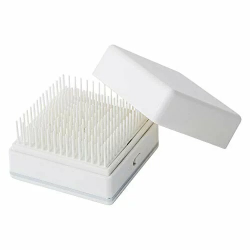 【１０個セット】 SALONIA スクエアイオンブラシ SL-014WH×１０個セット