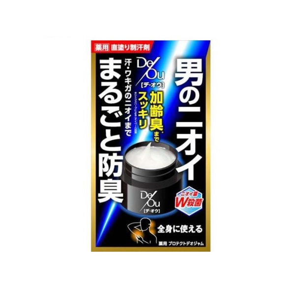 【４８個セット】【１ケース分】 ロート製薬 デ・オウ 薬用プロテクトデオジャム(50g) ×４８個セット　１ケース分 【dcs】【t-k6】