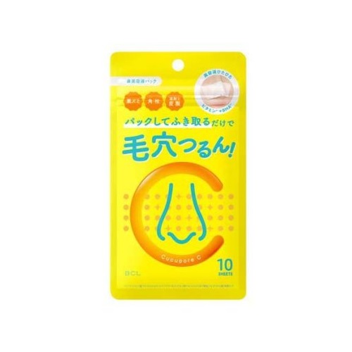 【２０個セット】 BCL キュキュポアC ブラックヘッドクリアノーズパック(10枚入)×２０個セット