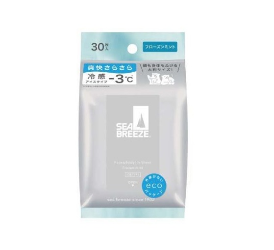 【３６個セット】【１ケース分】 ファイントゥディ シーブリーズ フェイス＆ボディシート N フローズンミント(30枚入)×３６個セット　１ケース分　【ori】