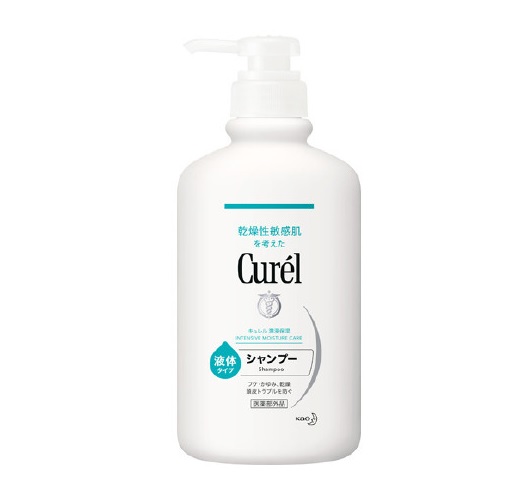 【１０個セット】 花王 キュレル シャンプー ポンプ(420ml)×１０個セット
