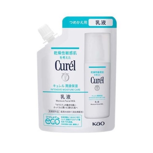 【１０個セット】 花王 キュレル 潤浸保湿 乳液 つめかえ用(100ml)×１０個セット