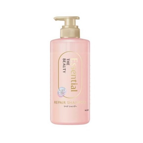 【１０個セット】 花王 エッセンシャル ザビューティ 髪のキメ美容 リペアシャンプー ポンプ(450ml)×１０個セット