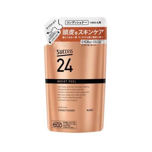 【２０個セット】 花王 サクセス24 モイストフィール コンディショナー つめかえ用(320ml)×２０個セット