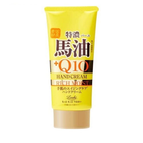【２０個セット】 コスメテックスローランド ロッシ モイストエイド 国産馬油＆Q10リッチハンドクリーム N(80g)×２０個セット