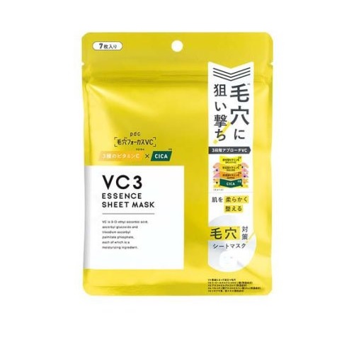 【４８個セット】【１ケース分】 pdc 毛穴フォーカスVC VC3シートマスク N(7枚)×４８個セット　１ケース分