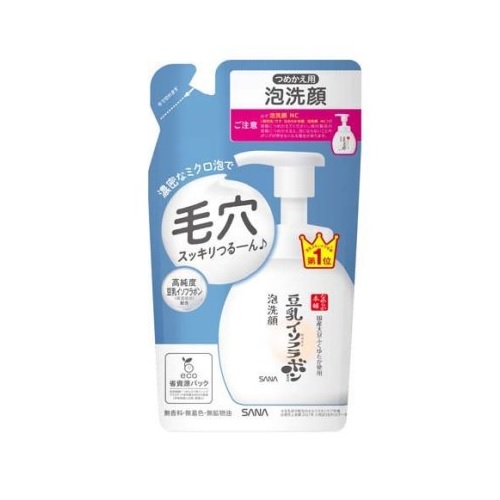 【３６個セット】【１ケース分】 常盤薬品 サナ なめらか本舗 泡洗顔 NC つめかえ用(180ml)×３６個セット　１ケース分