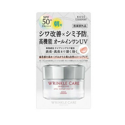 【５個セット】 コーセー グレイス ワン リンクルケア ホワイト モイストジェルクリーム UV(60g)×５個セット