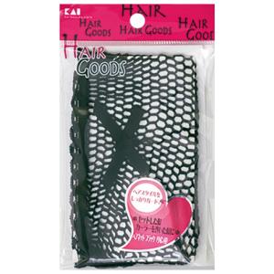 【２０個セット】 貝印 ヘアネットリボン付きブラック 1枚入×２０個セット【mor】【ご注文後発送までに2週間前後頂戴する場合がございます】