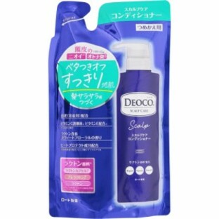 【２０個セット】 デオコ スカルプケア コンディショナー つめかえ用(370g)×２０個セット