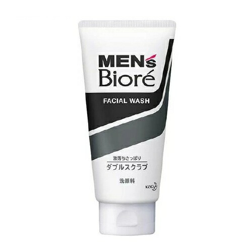 【２４個セット】【１ケース分】 花王 メンズビオレ ダブルスクラブ洗顔(130g)×２４個セット　１ケース分