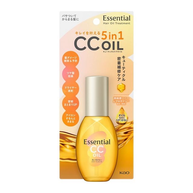 【２４個セット】【１ケース分】 花王 エッセンシャル CCオイル(60ml)×２４個セット　１ケース分