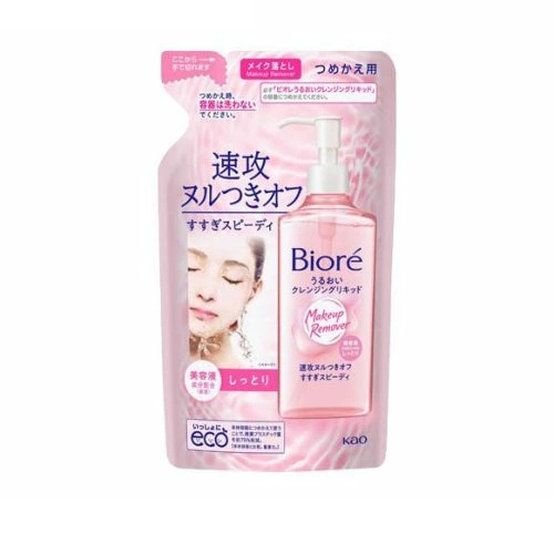 【２４個セット】【１ケース分】 花王 ビオレ うるおいクレンジングリキッド つめかえ(210ml)×２４個セット　１ケース分