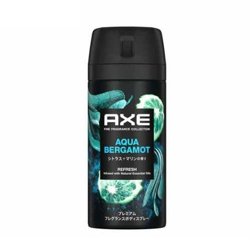 【３６個セット】【１ケース分】 ユニリーバ AXE プレミアムフレグランス ボディスプレー アクアベルガモット(70g)×３６個セット　１ケース分