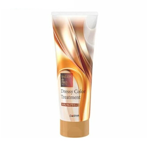 【１０個セット】 ダリヤ サロン ド プロ ドレッシーカラートリートメント ナチュラルブラウン(230g)×１０個セット