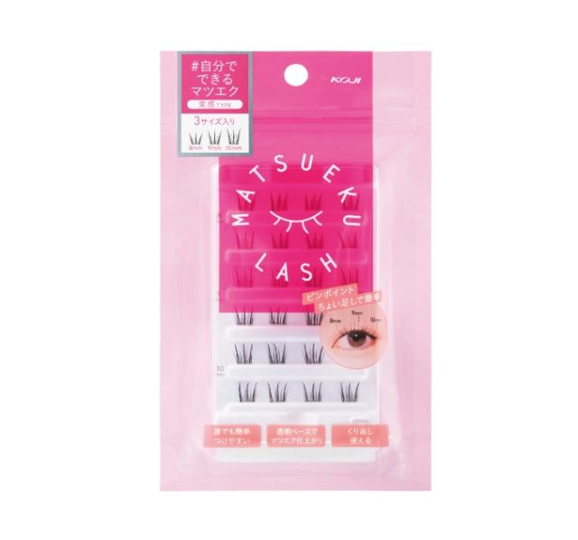 【１０個セット】 コージー本舗 マツエクラッシュ No.1 束感タイプ(3サイズ×8個入)×１０個セット