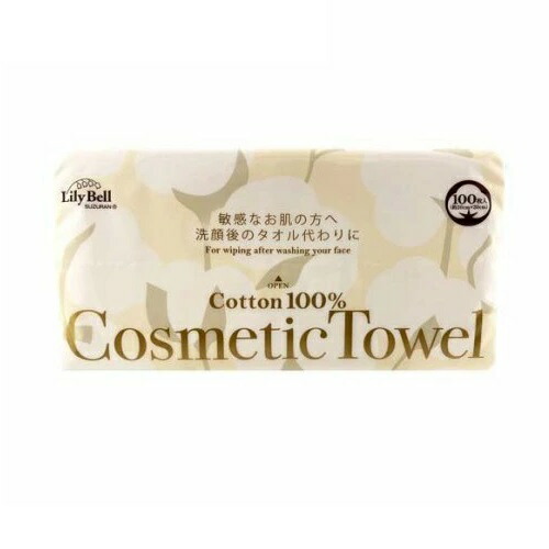 【２０個セット】 スズラン リリーベル コスメティックタオル ポップアップ(100枚入)×２０個セット【ori】【mor】