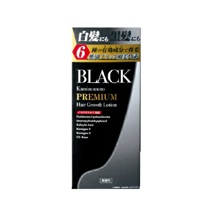 【１０個セット】 加美乃素本舗 薬用ブラック 加美乃素 PREMIUM 無香料(180ml)×１０個セット