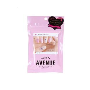 【１０個セット】 ビューティアベニュー ジェルネイルシール ローズオーラパピヨン 24枚入×１０個セット