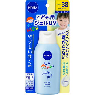 【２４個セット】【１ケース分】 ニベアUV ウォータージェル こども用 SPF38(120g)×２４個セット　１ケース分