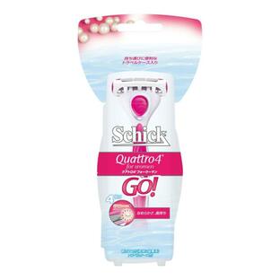 【２０個セット】 シック クアトロ４フォーウーマンホルダーＧＯ！ 替刃１個×２０個セット【mor】【ご注文後発送までに1週間前後頂戴する場合がございます】