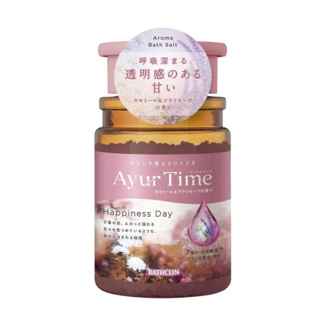 【１０個セット】 アーユルタイム ハピネスデイ カモミールとクラリセージの香り ボトル 520g×１０個セット