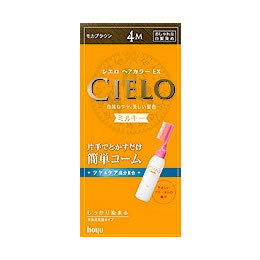 【２７個セット】【１ケース分】 シエロ ヘアカラーEX ミルキー4Mモカブラウン ×２７個セット　１ケース分