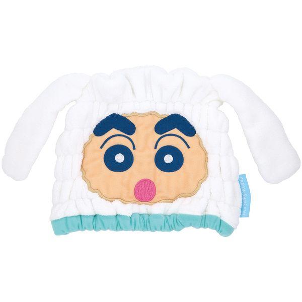 【１０個セット】 スケーター　吸水速乾タオルキャップ クレヨンしんちゃん（シロ）×１０個セット