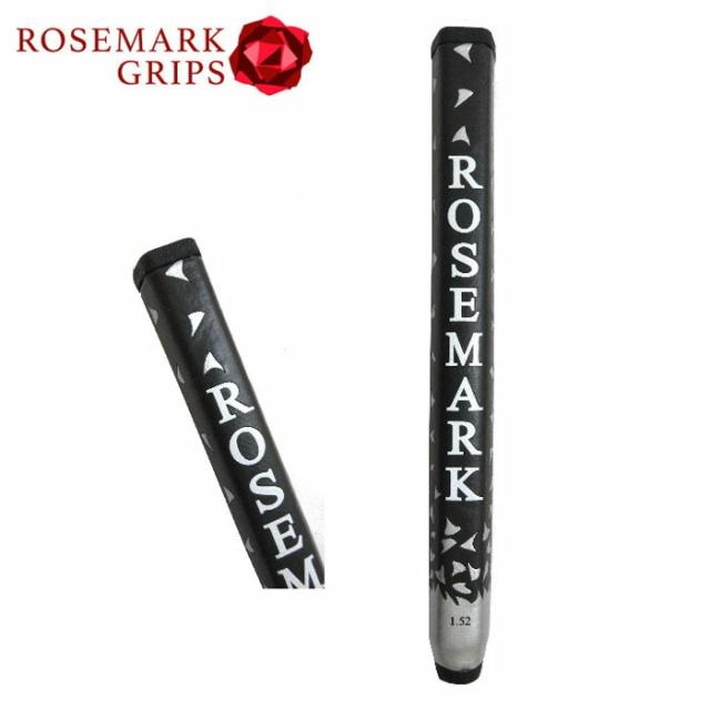 ROSEMARK GRIPS ローズマーク 1.52 NEO パターグリップ シリコンビーズ 無し ブラック／シルバー グリップ 日本正規品の通販はau PAY マーケット - プログレス ...