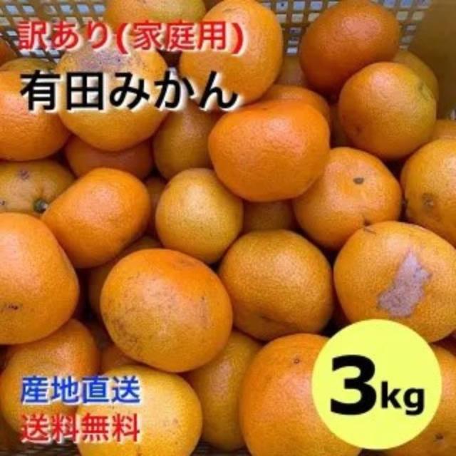 【訳あり】和歌山県有田産 有田みかん3kg(2S〜Lサイズ混合)の通販はau PAY マーケット - Cheeky's store | au PAY マーケット－通販サイト