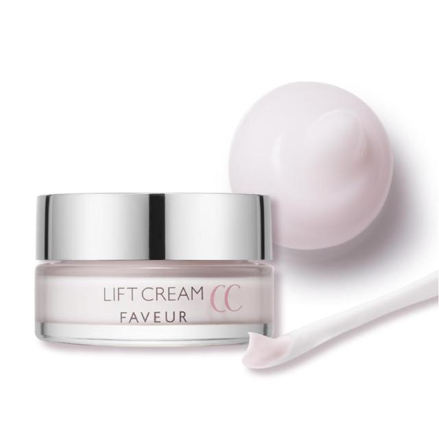 FAVEUR ファブール F・リフトクリームＣＣ スキンケアクリーム 28g スパチュラ付 ダマスクローズの香り NMN ヒト幹細胞エキス レチノール 配合 送料無料 ナノ化カプセル ビタミンC ビタミンE ビタミンA コラーゲン ヒアルロン酸 エラスチン 高保湿 引き締め ハリ 弾力ケア