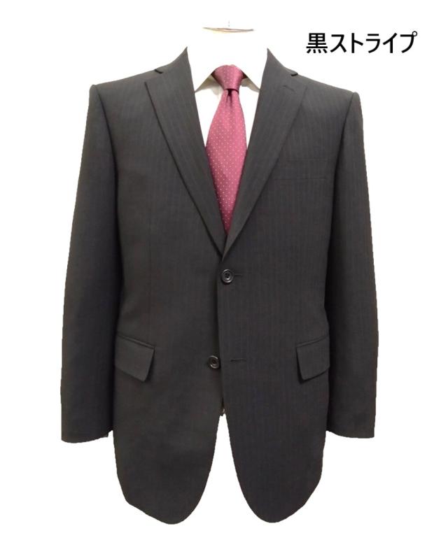 メンズ ビジネス クラシック アジャスター付き 洗えるスーツ オールシーズン やや細身のシルエット  AB体 BB体 紳士服 2つボタン ワンタック 2025