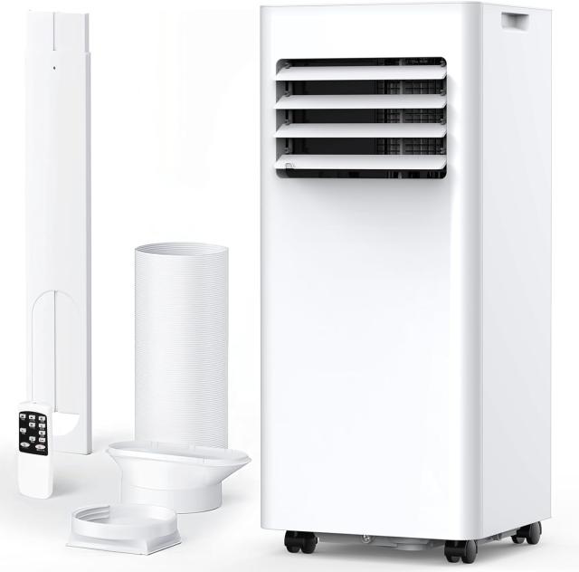 スポットクーラー 工事不要 8.3畳対応 スポットエアコン ポータブルクーラー ポータブルエアコン 移動式エアコン 置き型エアコン 窓用エアコン 家庭用 小型 冷房 送風 除湿 強力 リモコン付き ノンドレン 省エネ 暑さ対策 2.6kW 2階段風量送風 風向き調整 【送料無料】