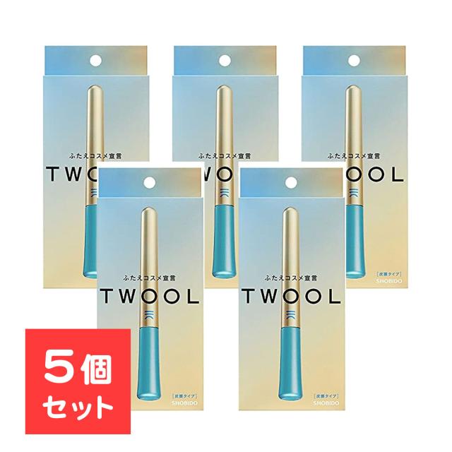 5個セット TWOOL トゥール 皮膜 ウォータープルーフ アイプチ 折式 折しき 2重 二重 折式ふたえ バレない ナチュラルメイク 簡単 便利 プッシャー付き 3ml 粧美堂の通販はau ...