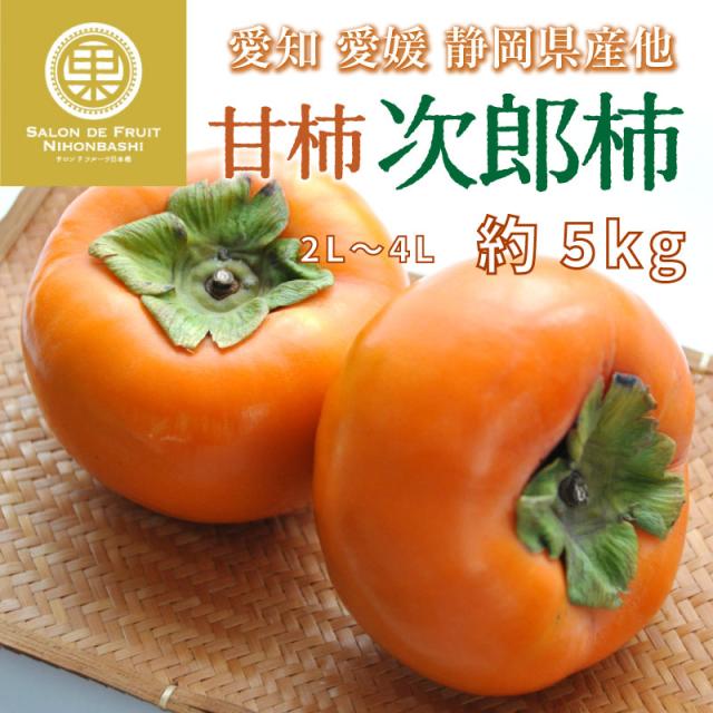 [予約 2023年11月1日-11月30日の納品] 次郎柿 甘柿 2L-4L 約5kg 愛知県 愛媛県 静岡県産 秋ギフト じろうがき 甘柿 化粧箱 柿 冬ギフト の通販はau PAY ...