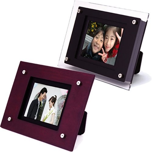 SIREN デジタルフォトフレーム 省エネ5.6インチ 512MBメモリ内蔵 着せ替え（中古品）